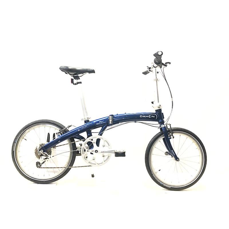 DAHON ダホン ミュー P8 Mu 2010年モデルフォールディングバイク 折り畳み自転車 20インチ ミッドナイトブルー : サイクル ...