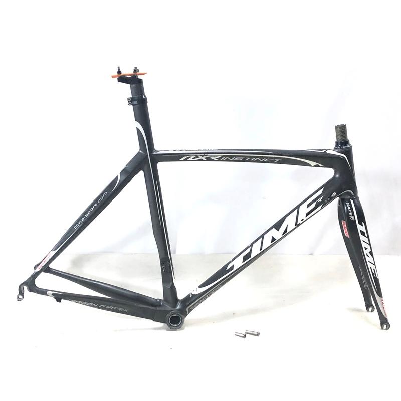 訳アリ タイム TIME NXR INSTINCT フレームセット 2011 XSサイズ カーボン マットブラック : サイクルパラダイス ...