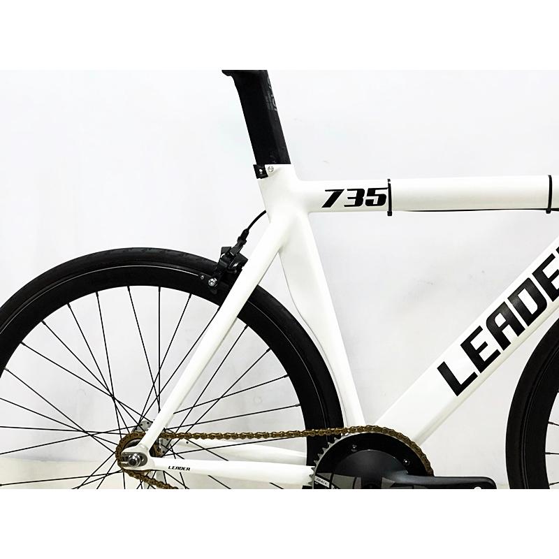 美品 リーダーバイク LEADER BIKES 735TR 2019年 シングルスピード ピストバイク Mサイズ ホワイト :cpt-2112289102-bi-037600076:サイクル ...