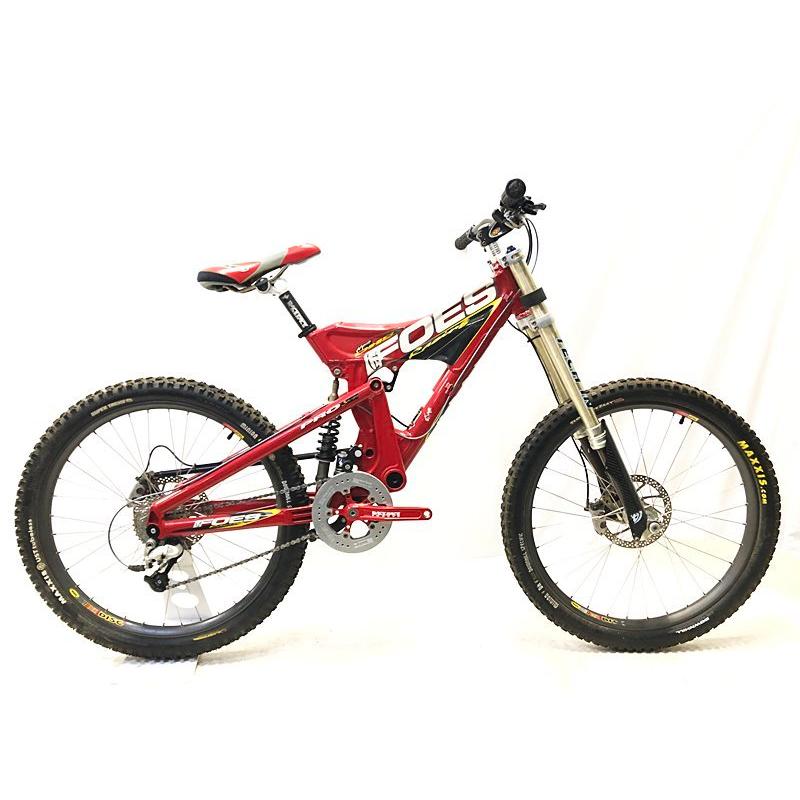 訳アリ フォーズ Foes DHS MONO PRO フルサス 26インチ マウンテンバイク レッド : サイクルパラダイス ウェブストア ...