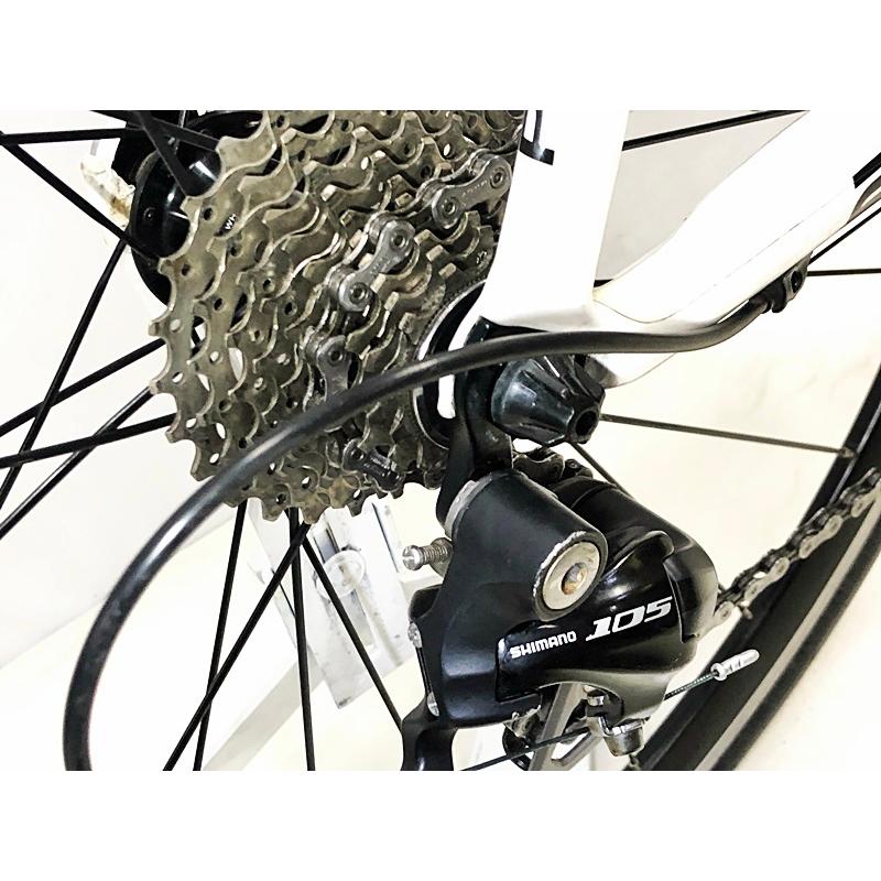 ピナレロ PINARELLO エフピーデュー FP DUE Carbon 24HM12K 105 2013年モデル カーボンロードバイク 55サイズ ホワイト/レッド :cpt ...