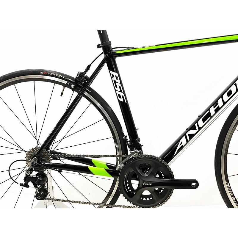 ANCHOR（ファッション） アンカー ANCHOR RS6 エキップ EQUIPE 105 2016年モデル ロードバイク 520サイズ ブラック/グリーン : サイクルパラダイス ウェブ ...