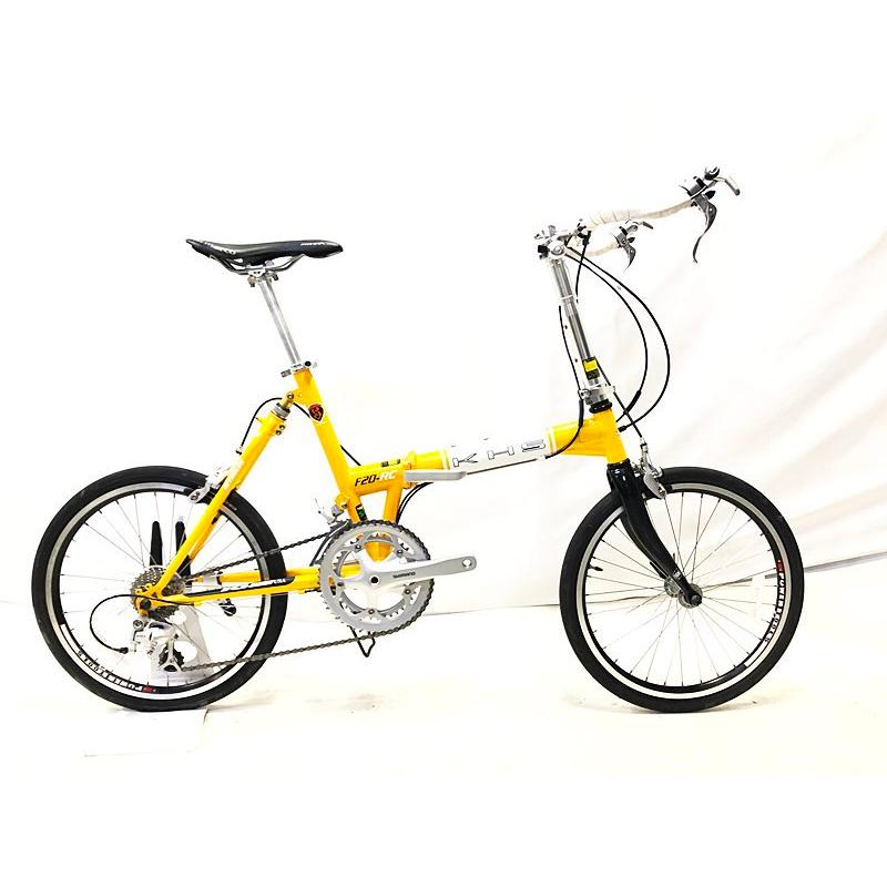 ケイエイチエス KHS F-20RC 2011年モデルフォールディングバイク 折り畳み自転車 20インチ イエロー : サイクルパラダイス ウェブストア - 通販 - Yahoo!ショッピング
