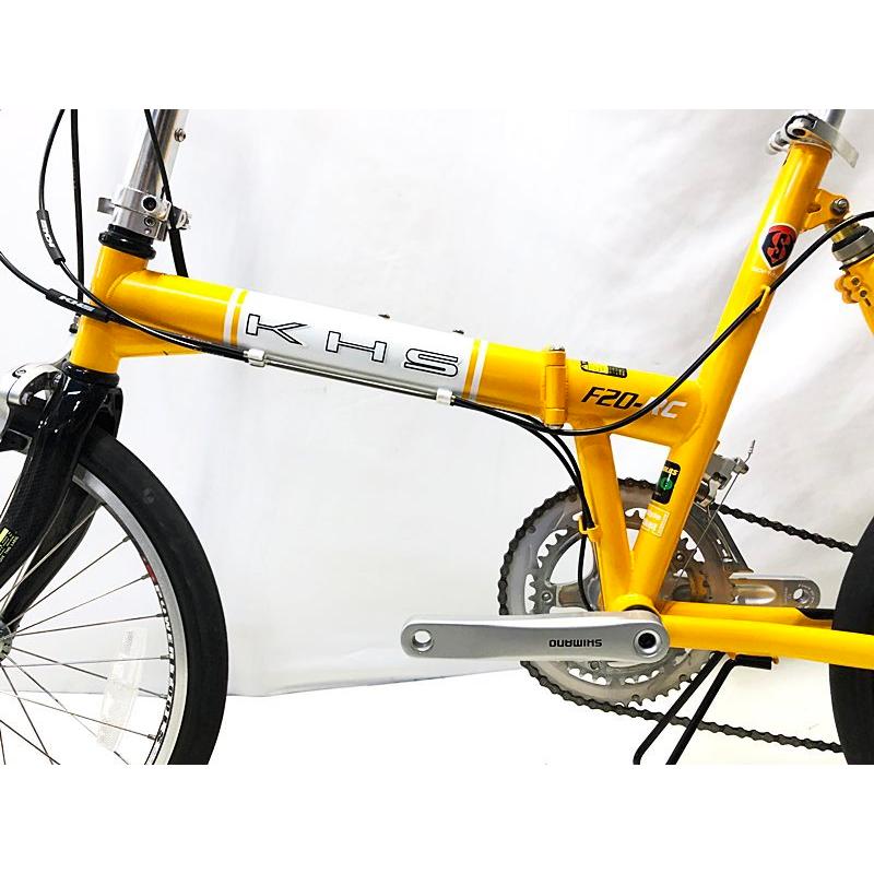 ケイエイチエス KHS F-20RC 2011年モデルフォールディングバイク 折り畳み自転車 20インチ イエロー : サイクルパラダイス ウェブストア - 通販 - Yahoo!ショッピング