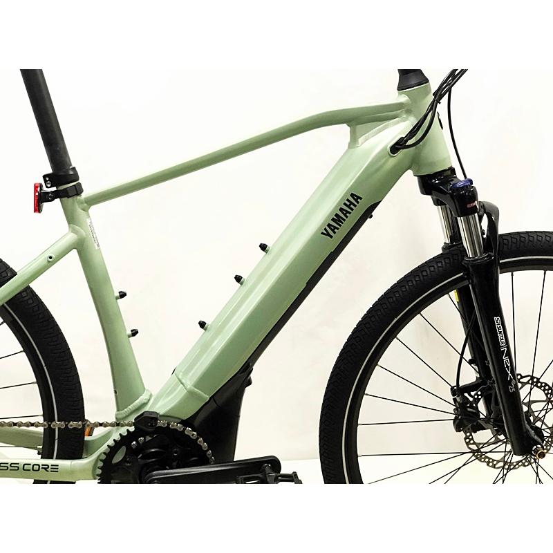 超美品 ヤマハ YAMAHA CROSSCORE RC PC65CRM 13.1Ah 外装9段変速 2022年モデル 電動アシスト自転車 Mサイズ ミスティグリーン :cpt ...