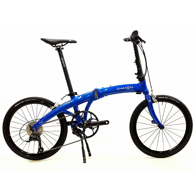 DAHON ダホン ミュー SP9 Mu カスタム 2018年モデルフォールディングバイク 折り畳み自転車 20インチ ブルー : サイクル ...