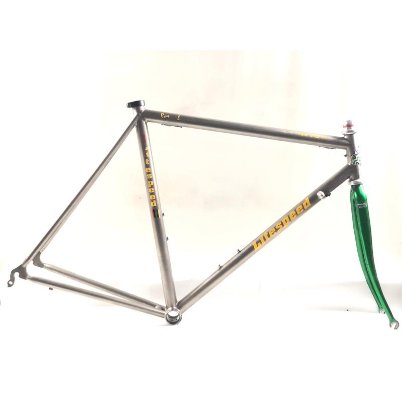ライトスピード LITESPEED VORTEX TITANIUM フレームセット 年式不明 サイズ不明 チタン : サイクルパラダイス ...
