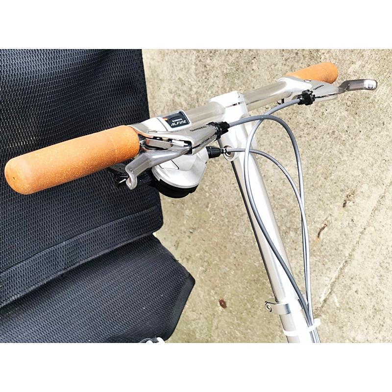 美品 宿野輪天堂 カイユウ KAIYU 1st SHIMANO ALFINE/内装11段変速 折り畳みリカンベント 20インチ シルバー/ベージュ : サイクルパラダイス ウェブストア ...