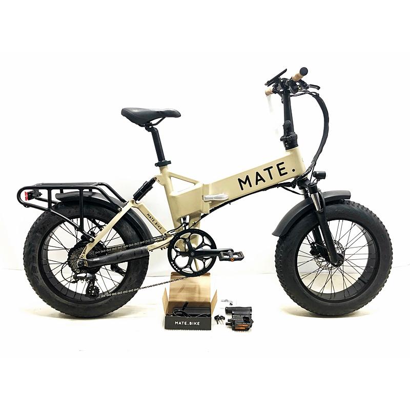メイト バイク MATE BIKE X 14.5Ah 2022年 折り畳み 電動アシスト自転車 20インチ ベージュ : サイクルパラダイス ウェブストア - 通販 - Yahoo!ショッピング