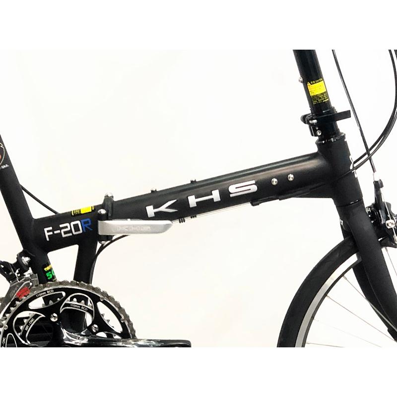 未走行品 ケーエイチエス KHS F-20R 2023年 フォールディングバイク 折り畳み自転車 20インチ ブラック ☆【値下げ】 : cpt-2311170901-bi-037600031 ...