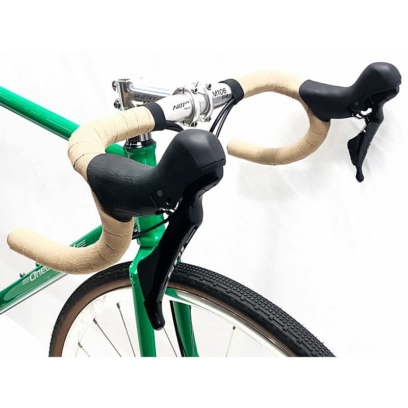 美品 ワン バイ エスONE BY ESU JEF＃701D 105 2020年 オールラウンドディスクブレーキモデル クロモリロードバイク 550サイズ グリーン☆ : サイクルパラダイス ...