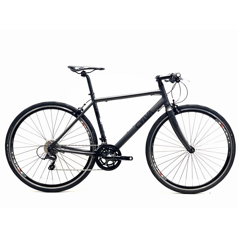 Don Carlos ブリヂストン BRIDGESTONE シルヴァ CYLVA D18 D18495 SORA 2016年7月購入車体 クロスバイク 490サイズ ブラック : サイクル ...