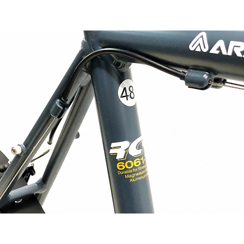 超美品 アラヤ ARAYA MFC マディー フォックス コンパクト MUDDY FOX COMPACT 2022年 ミニベロ 小径車 48サイズ スモークブルー : サイクルパラダイス ...