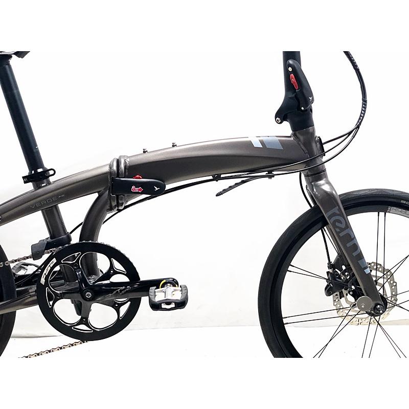 美品 ターン Tern ヴァージュ VERGE P10 2022年 DEORE 油圧ディスクブレーキ フォールディングバイク 折り畳み自転車 20インチ グレー : サイクルパラダイス ウェブ ...
