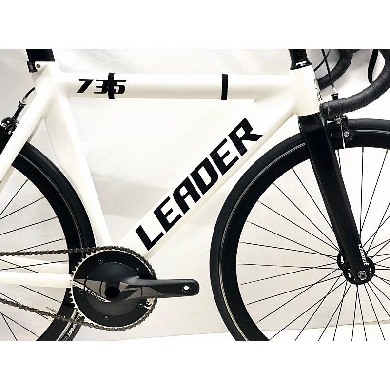 リーダーバイク LEADER BIKES 735TR 2021年 シングルスピード ピストバイク Sサイズ ホワイト : サイクルパラダイス ウェブストア - 通販 - Yahoo!ショッピング