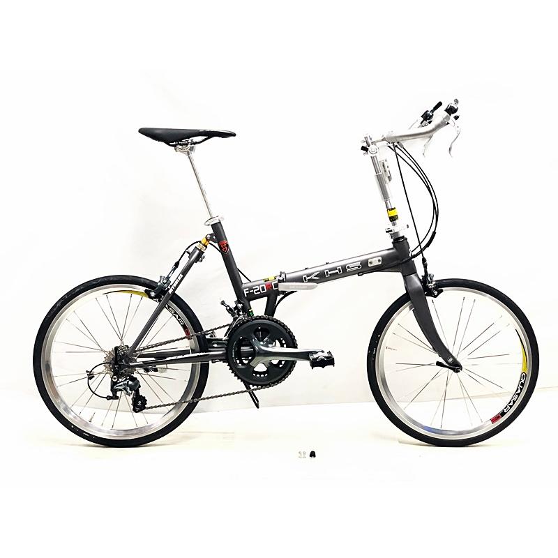 美品 ケイエイチエス KHS F-20RC 2023年 TIAGRA 4700 フォールディングバイク 折り畳み自転車 20インチ ブラック : サイクルパラダイス ウェブストア - 通販 ...