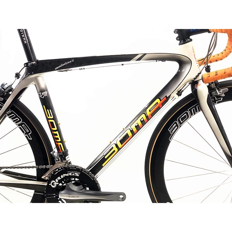 訳アリ ボーマ BOMA エヴォリューション CT-21C EVOLUTION III 2009年 カーボンロードバイク Mサイズ ブラック/シルバー/ホワイト : サイクルパラダイス ウェブ ...