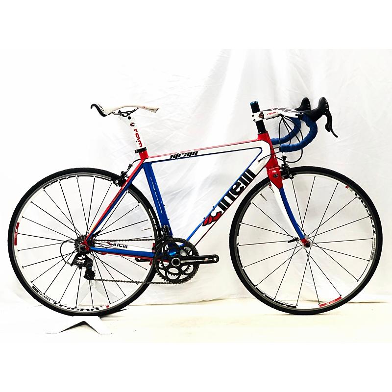 チネリ CINELLI ストラート STRATO SUPER RECORD 2012年 カーボンロードバイク Mサイズ ホワイト/ブルー/レッド : cpt-2501220906-bi ...