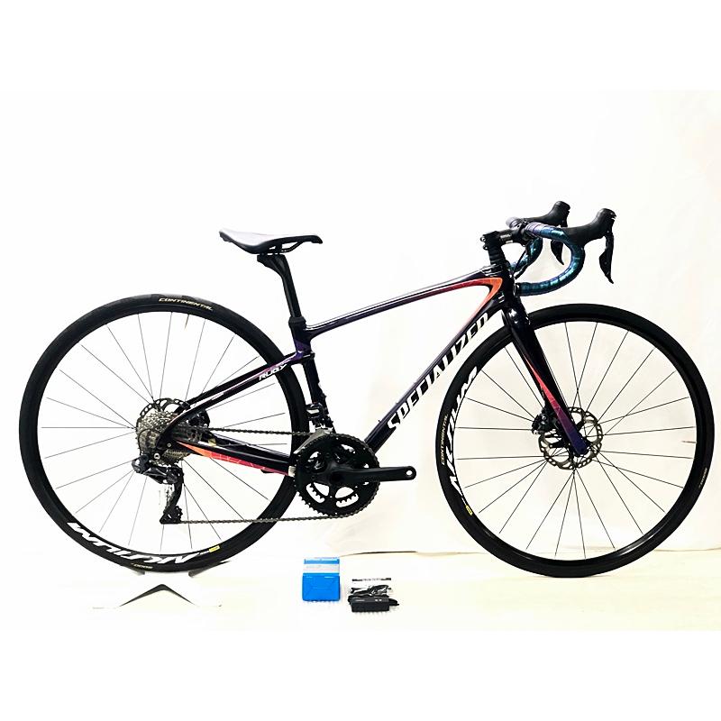 スペシャライズド SPECIALIZED RUBY ELITE 女性用 ULTEGRA R8070 Di2 油圧 2017年 カーボンロードバイク 44サイズ パープル/ブラック : サイクル ...