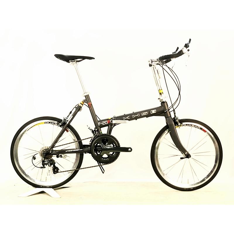 KHS 超美品 ケーエイチエス F-20RC 2023年 Tiagra フォールディングバイク 折り畳み自転車 20インチ マットチタン : サイクルパラダイス ウェブストア - 通販 ...