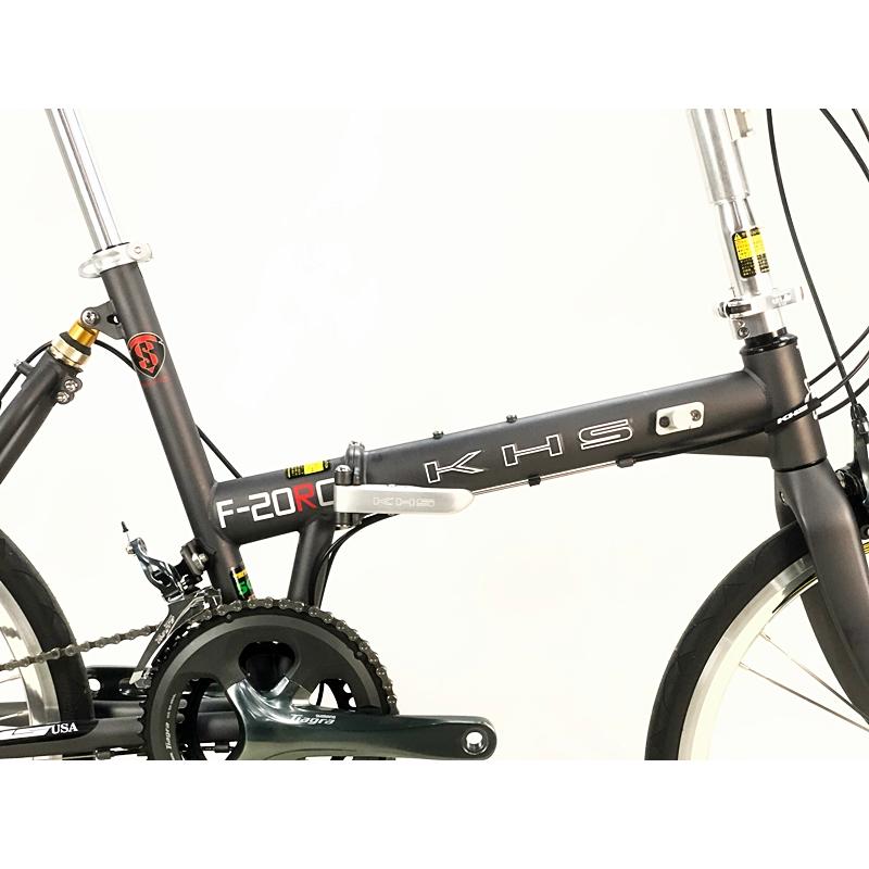 KHS 超美品 ケーエイチエス F-20RC 2023年 Tiagra フォールディングバイク 折り畳み自転車 20インチ マットチタン : サイクルパラダイス ウェブストア - 通販 ...