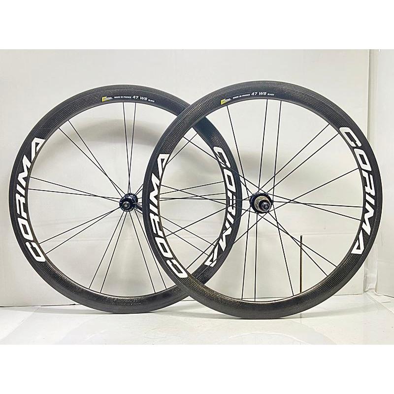 コリマ CORIMA 47 WS BLACK ホイールセット シマノフリー 11速 リムブレーキ クリンチャー カーボン : サイクル ...
