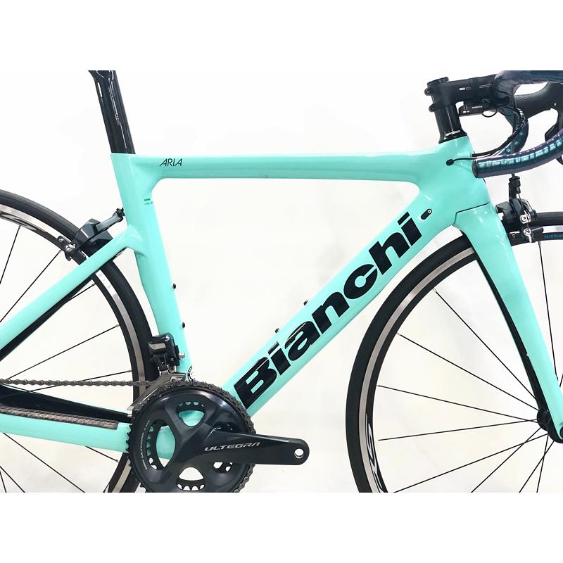 Bianchi 美品 ビアンキ BIANCHI アリア ARIA SHIMANO ULTEGRA Di2 R8050 2021年 カーボンロードバイク 50サイズ チェレステ : サイクル ...