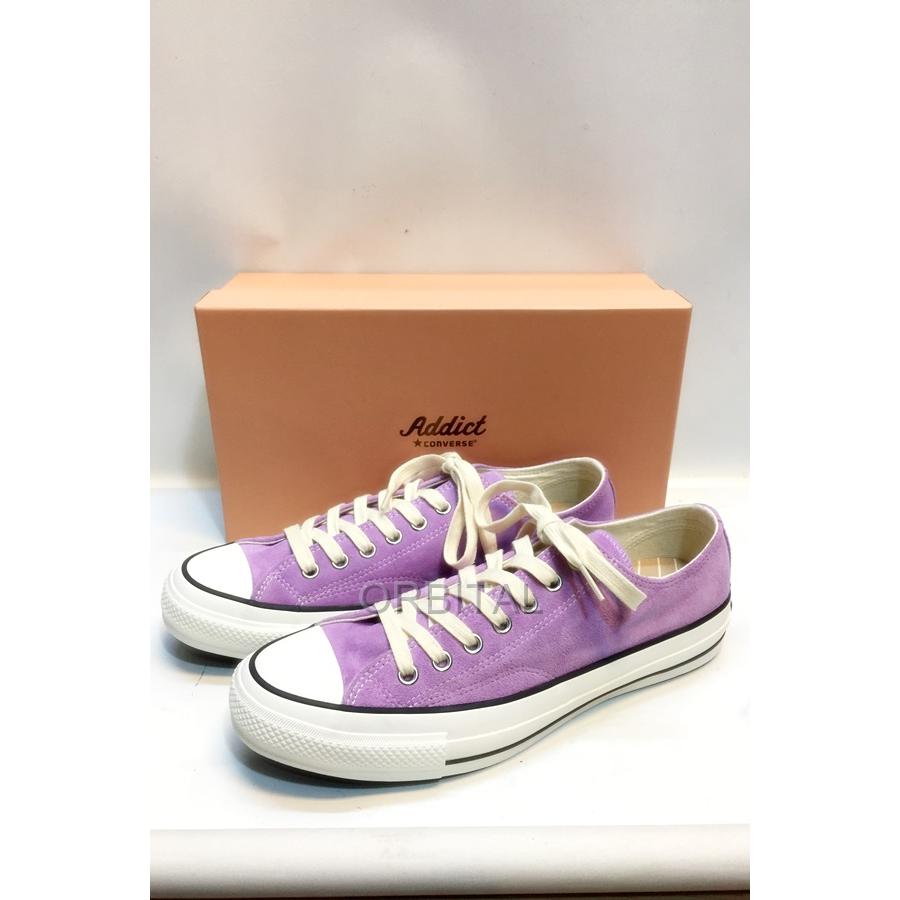 CONVERSE Addict 代官山)CONVERSE ADDICT コンバースアディクト 1CL691 オールスター チャックテイラー スエード 29cm ライラック 美品 : サイクル ...