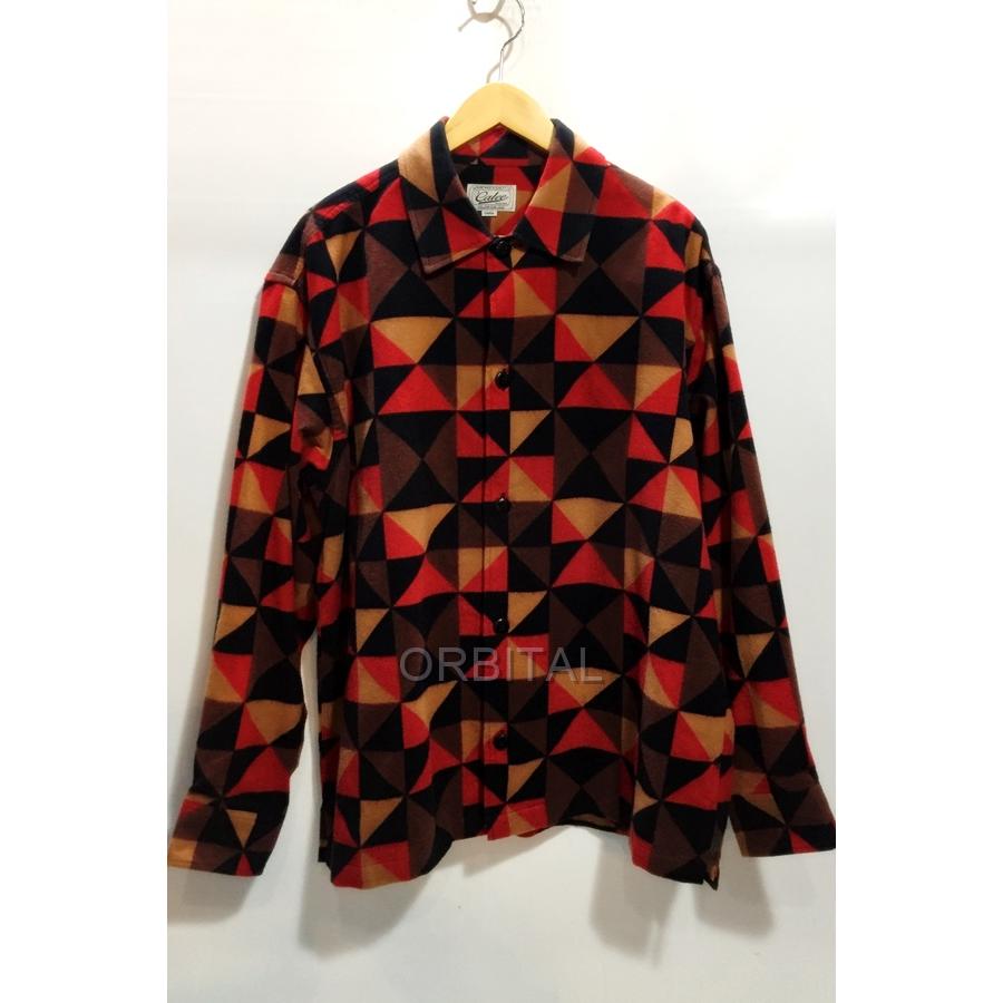 代官山)CALEE キャリー 22AW ジオメトリック オーバーサイズシャツ 起毛ネル レッド×ブラック系 サイズL 幾何学 : dky-2212070006-ms-037723849 ...