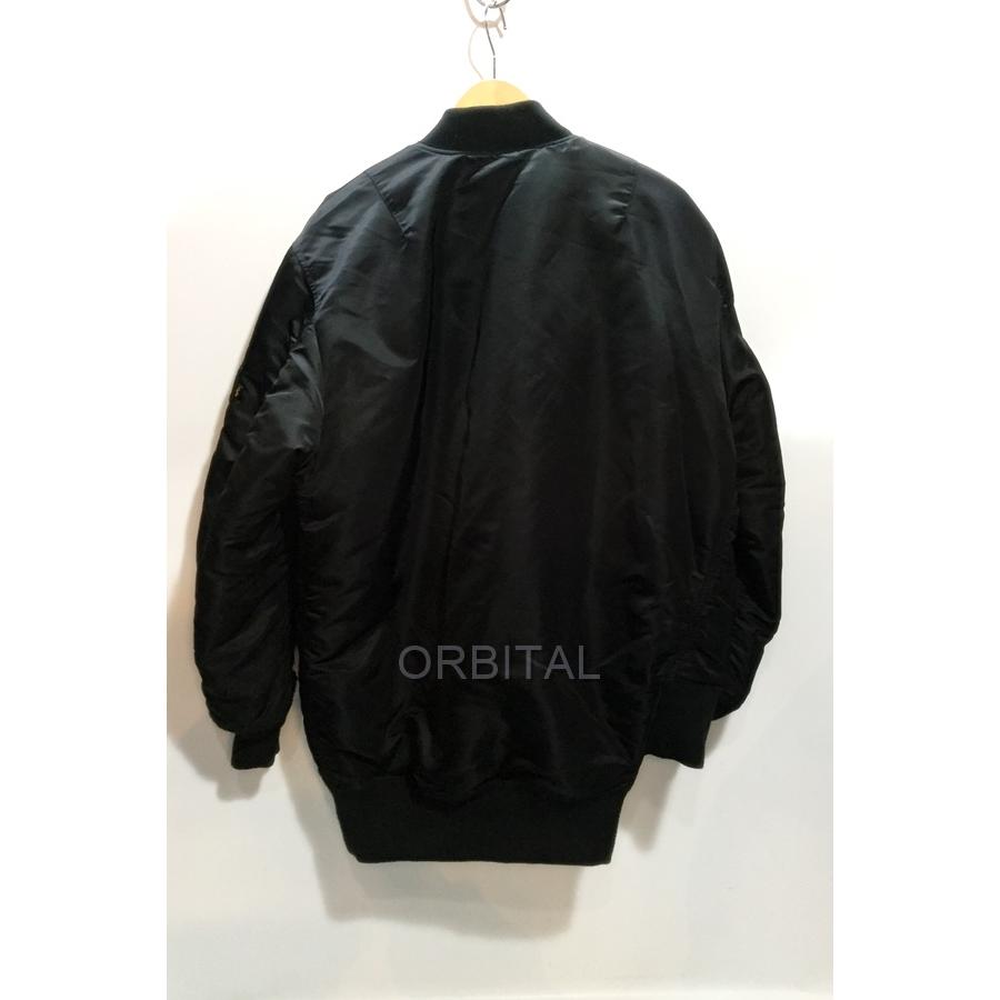 COMME des GARCONS 代官山)コムデギャルソン CDG × Alpha アシンメトリー MA-1 フライトジャケット ブラック サイズXL : サイクルパラダイス ウェブストア ...