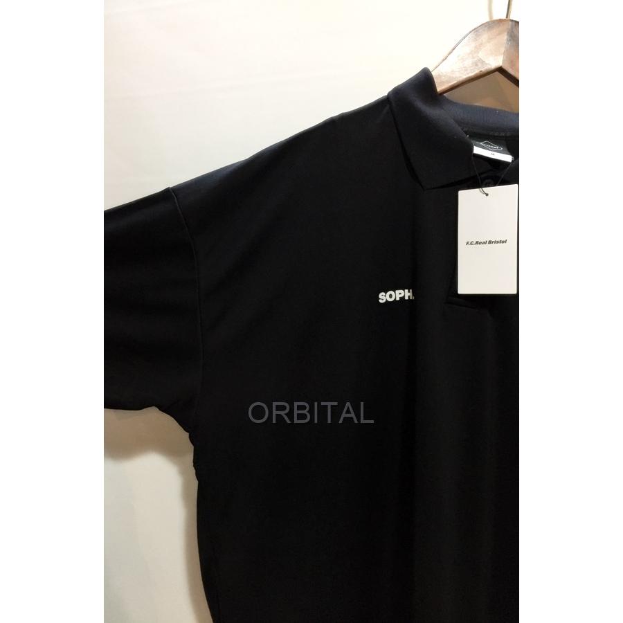 代官山)F.C.Real Bristol FCRB-240010 24SS BAGGY POLO ロゴプリント バギーポロシャツ ブラック サイズM タグ付き :dky-2406190012 ...