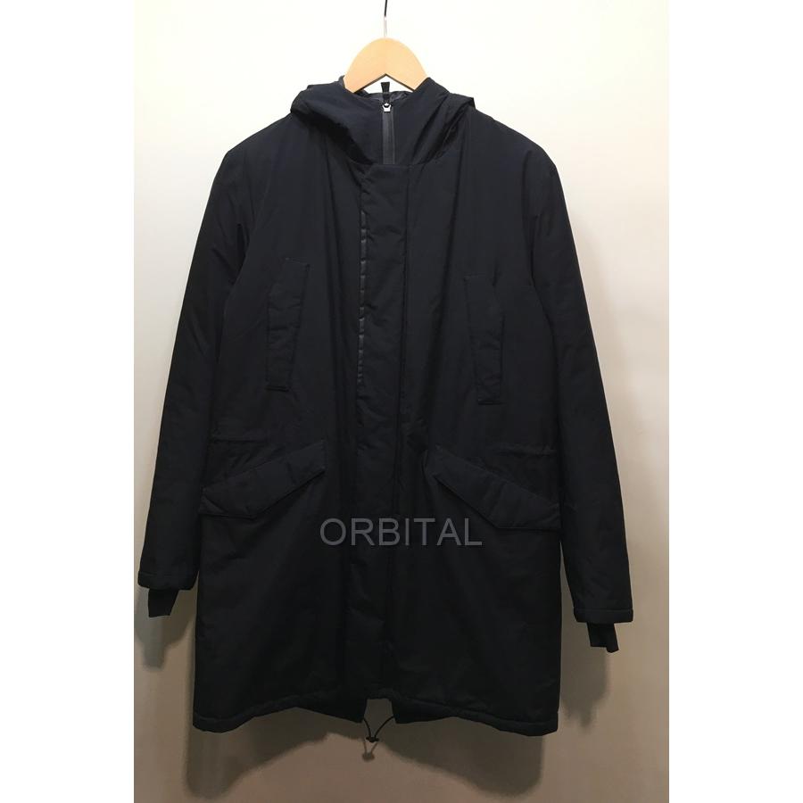 ブランド 経堂) HERNO ヘルノ 22AW フーデッドダウンコート Laminar Sartorial Engineering ゴアテックス ブラック メンズ 46 定価15万 ...