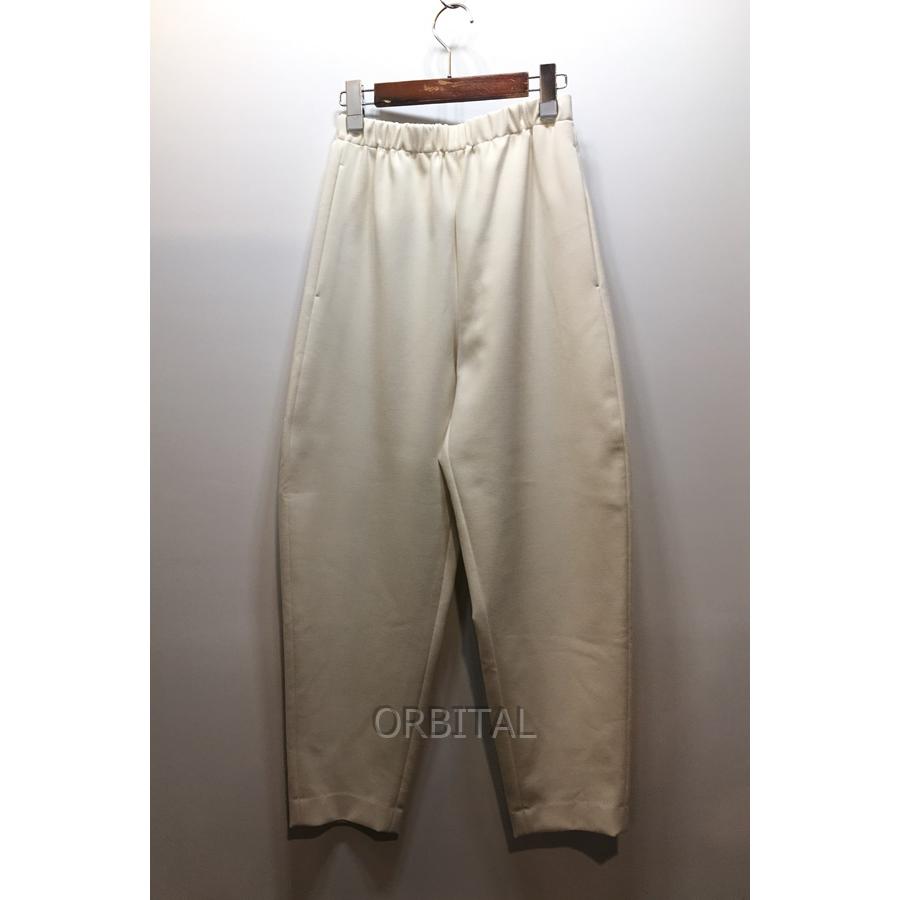 経堂) ENFOLD エンフォルド 21SS ダブルクロスエッグパンツ EGG PANTS 36 ホワイト 定価￥28,600 ...