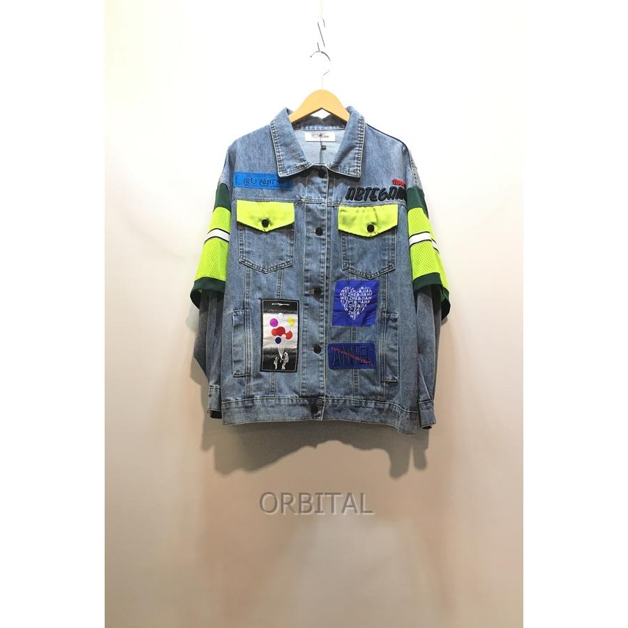 経堂) HYPER COUTURE ハイパークチュール デニムジャケット 古着 リメイク : サイクルパラダイス ウェブストア - 通販 - Yahoo!ショッピング