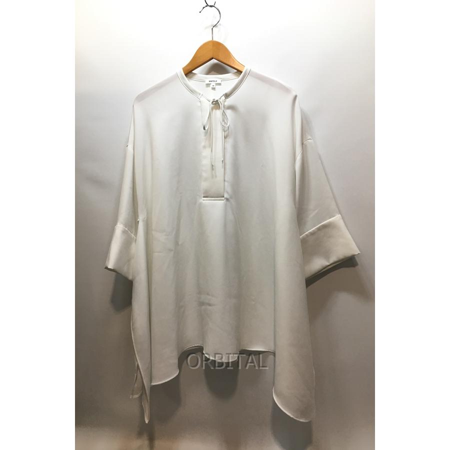 経堂) ENFOLD エンフォルド PEジョーゼットサイドベンツ ワイド PULLOVER サイズ38 22SS ブラウス :kyd-2307105504-ls-036949708:サイクル ...