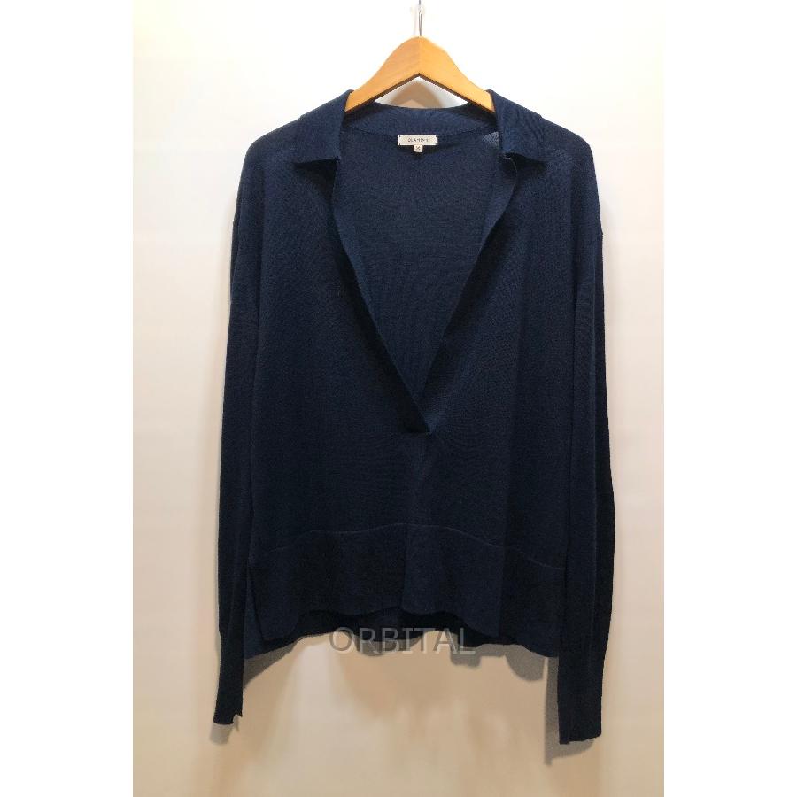 経堂) BLAMINK ブラミンク 18Gロングスリーブ スキッパーニットセーター ネイビー 36 7913-230-0261 日本製 : サイクルパラダイス ウェブストア - 通販 ...