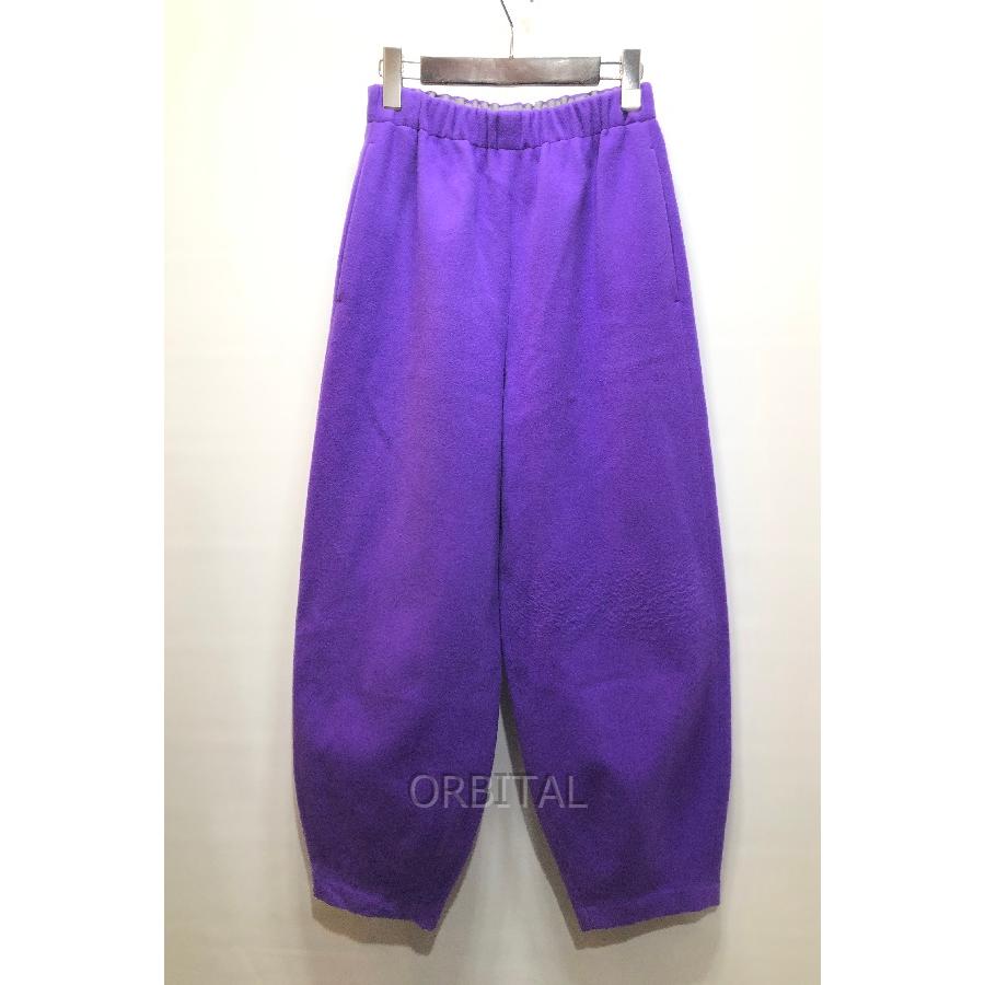 経堂) ENFOLD エンフォルド 24AW WIDE TROUSERS WOメルトン立体コクーンTR PT パープル 36 定価￥36,300- : サイクルパラダイス ウェブストア ...