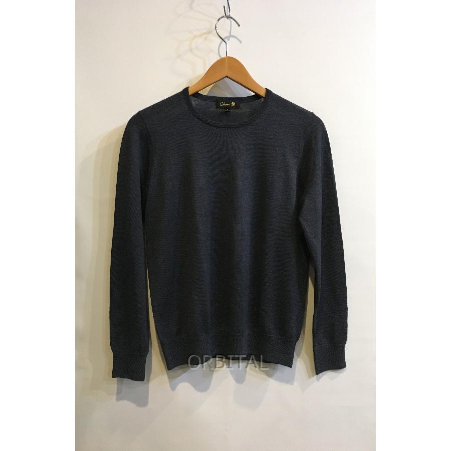 二子玉)Drawer ドゥロワー 18Gカシミヤシルククルーネックニット 6513-106-0926 定価44,000円 グレー 薄手 レディース 1 美品 : サイクルパラダイス ウェブ ...