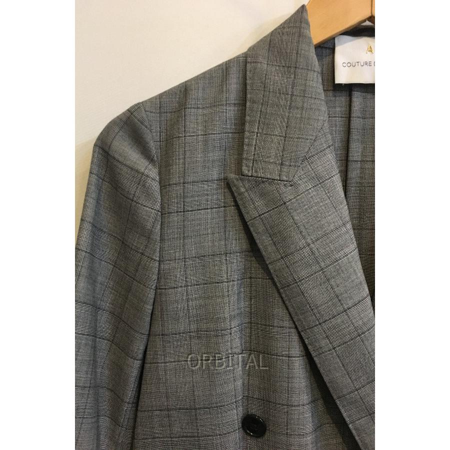二子玉)COUTURE D'ADAM クチュールドアダム DOUBLE GLENCHECK 二子玉)COUTURE D'ADAM クチュールドアダム DOUBLE GLENCHECK
