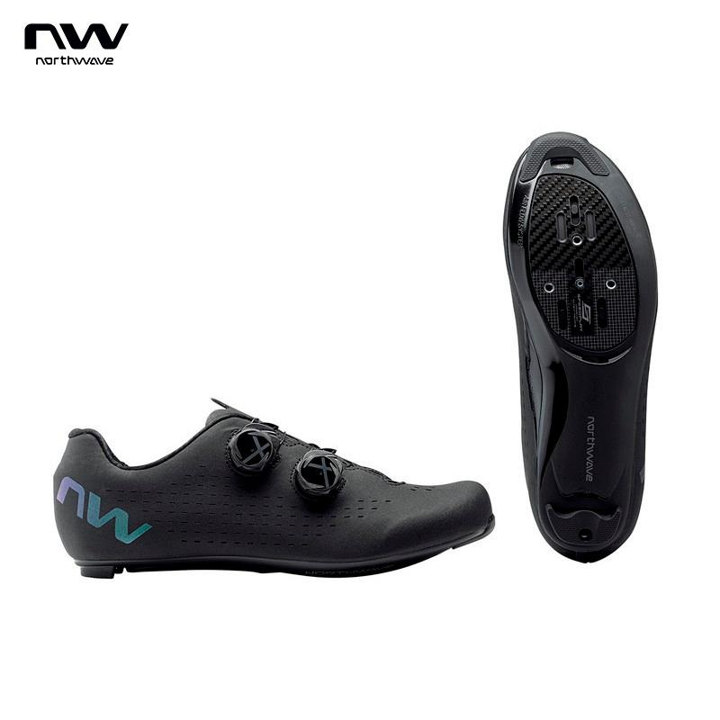 NORTHWAVE ノースウェーブ REVOLUTION 3 レボリューション BLACK/IRIDESCENT 22年モデル ...