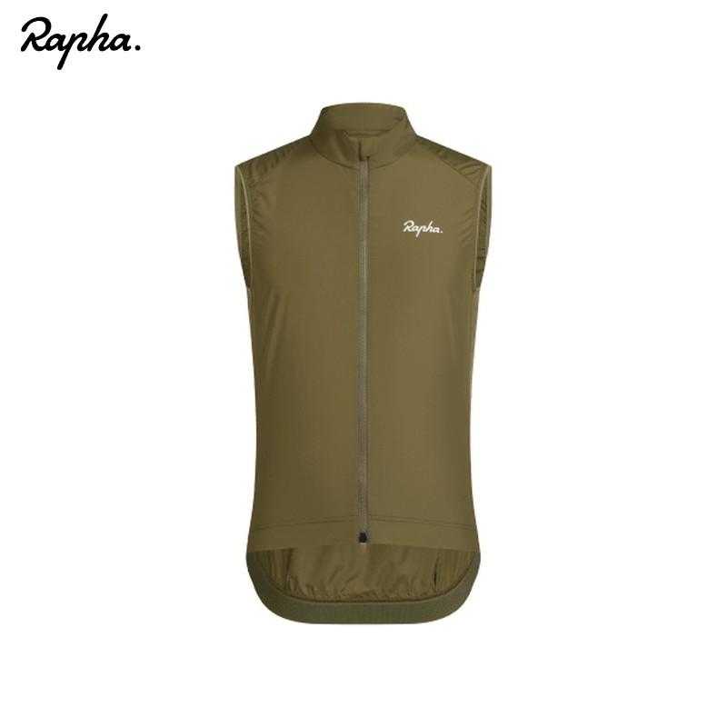 Rapha ラファ Core サイクリングジレ Khaki : サイクリックYAHOO支店 - 通販 - Yahoo!ショッピング