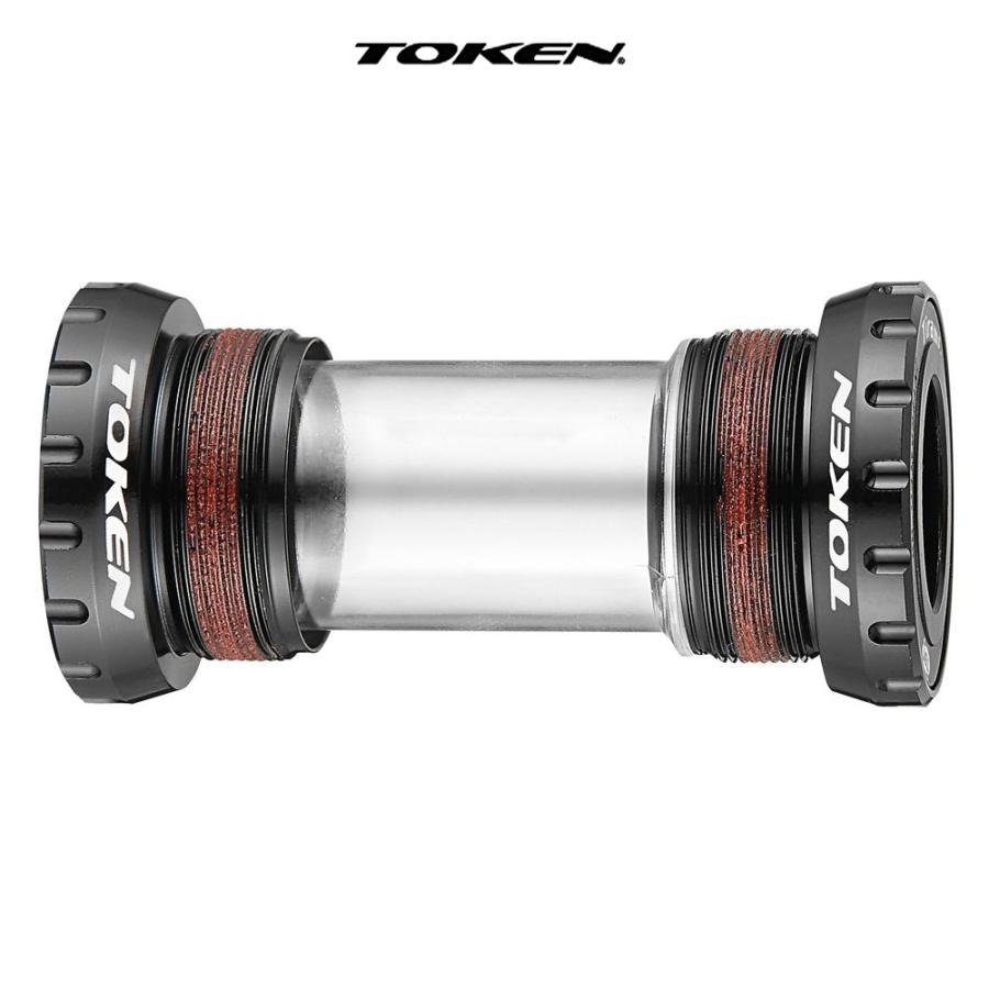 TOKEN TK877TBT BB Road/MTB JIS 68 ブラック : サイクリックYAHOO支店 - 通販 - Yahoo!ショッピング