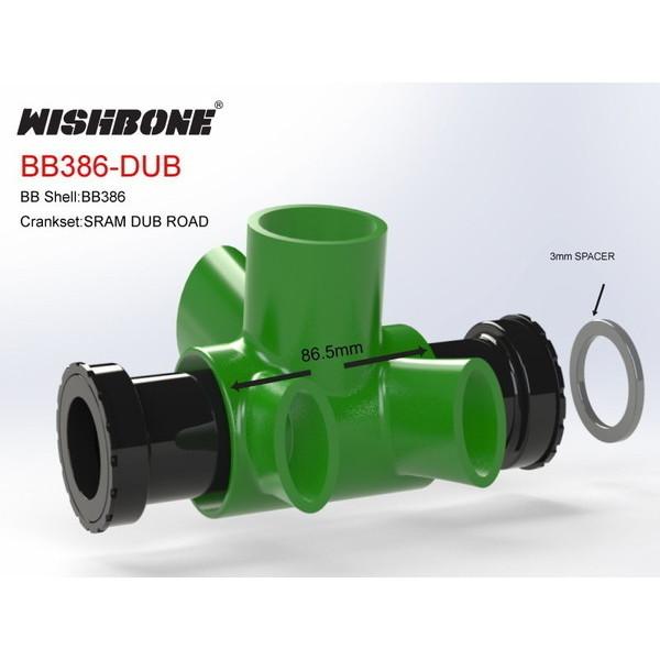 Wishboneウィッシュボーン Rord BB ”BB386-DUB” BB386用 SRAM DUB ROAD 【ボトムブラケット】 : サイクリックYAHOO支店 - 通販 ...