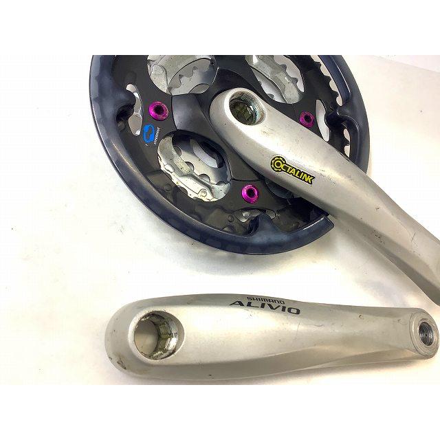 クランク クランク本体 シマノ クランクセット ALIVIO FC-M410 42/32/22T 170mm - 中古 : サイクリー Yahoo!ショップ - 通販 - Yahoo!ショッピング