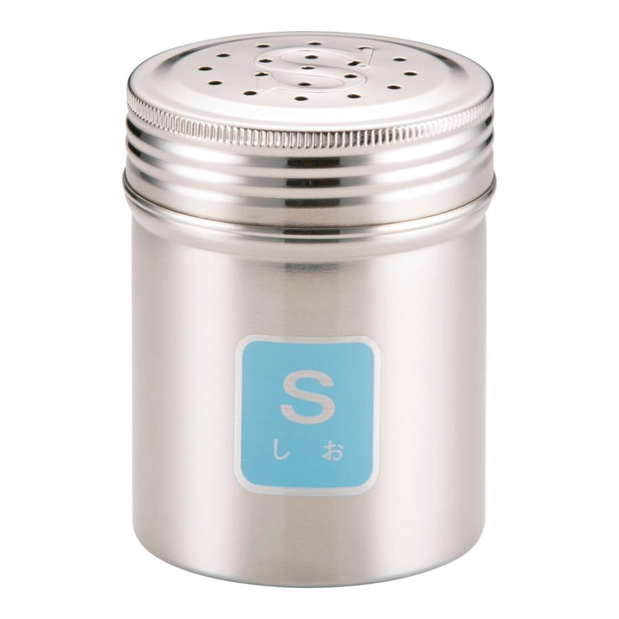 TKG 18−8調味缶 大 S （しお） 1-0515-0102 : 厨房市場 Yahoo!ショッピング店 - 通販 - Yahoo!ショッピング