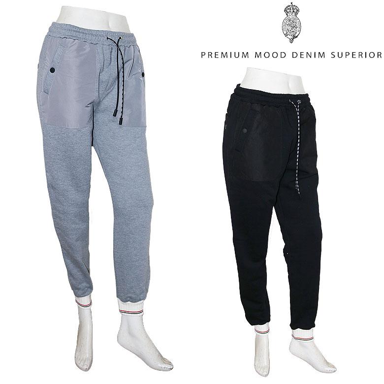 P.M.D.S. ピーエムディーエス スウェットパンツ ジョガーパンツ HANNU 切り替え トリコロールライン セットアップ可 SETUP メンズ カジュアル pmds : dbl ...