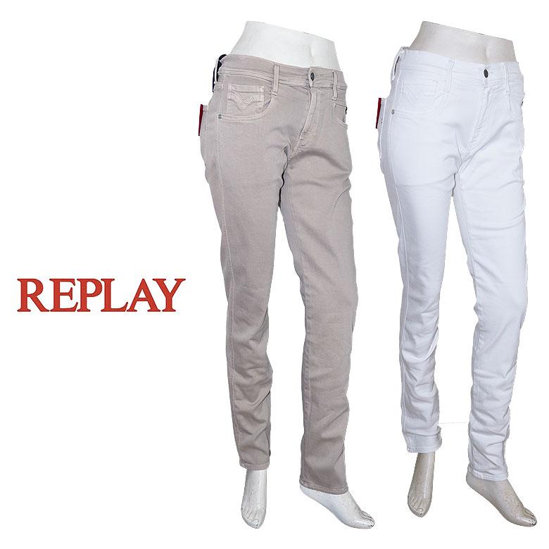 REPLAY リプレイ デニム ジーンズ ダメージデニム ANBASS スリム Hyperflex アンバス テーパードシルエット ストレッチ メンズ : Ideal - 通販 - Yahoo ...