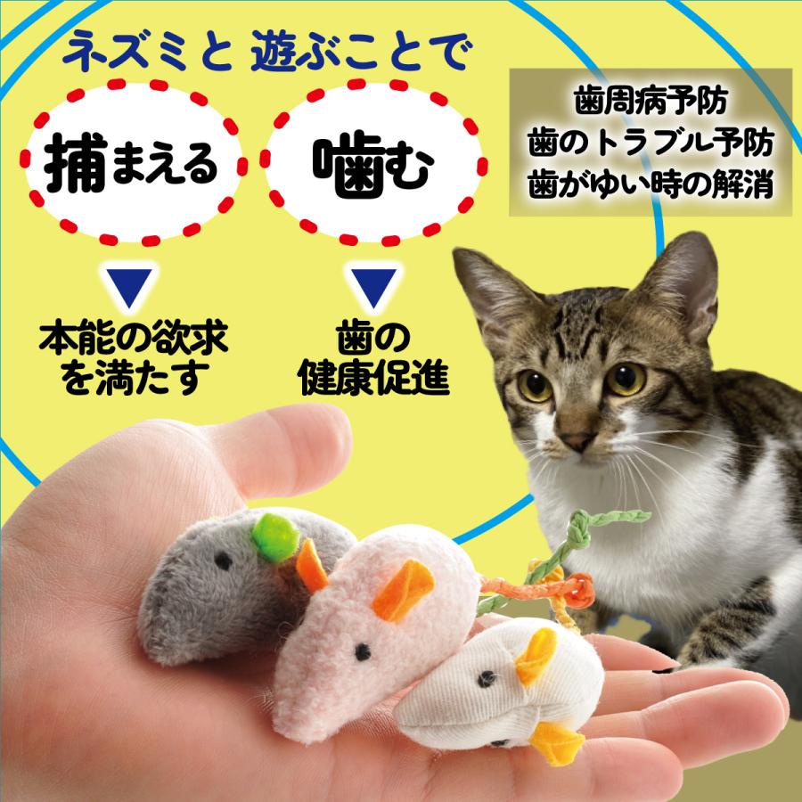 猫 おもちゃ 抱きおもちゃ ねずみ キャットトイ 猫用玩具 噛むおもちゃ 猫キック 音がする けりけり またたび 狩猟本能 ストレス解消 猫じゃらし 6点セット : パープルヘイズ - 通販 ...