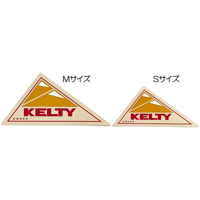 KELTY ケルティ LOGO STICKER Mサイズ 2023101 ステッカー 1枚入り : Drink&Dream D-Park ...