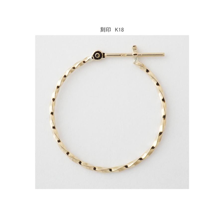 18金 フープ ピアス 18k k18 フープピアス シンプル 地金 18金ピアス レディース プレゼント : ジュエリー D-PLANET - 通販 - Yahoo!ショッピング